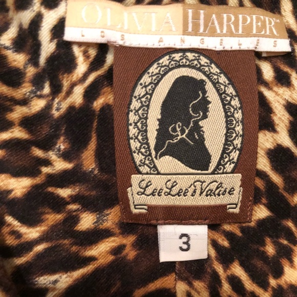 LeeLee’s Valise | Dresses | Rare Leelees Valise Animal Print Midi Dress ...